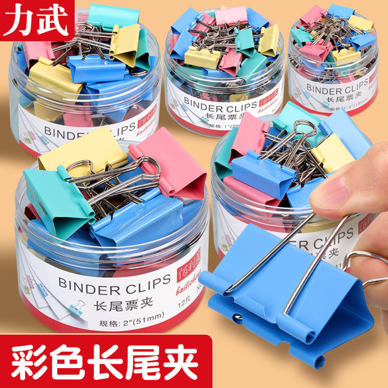 Stationery clips come in large, medium and small sizes, and there are a ...