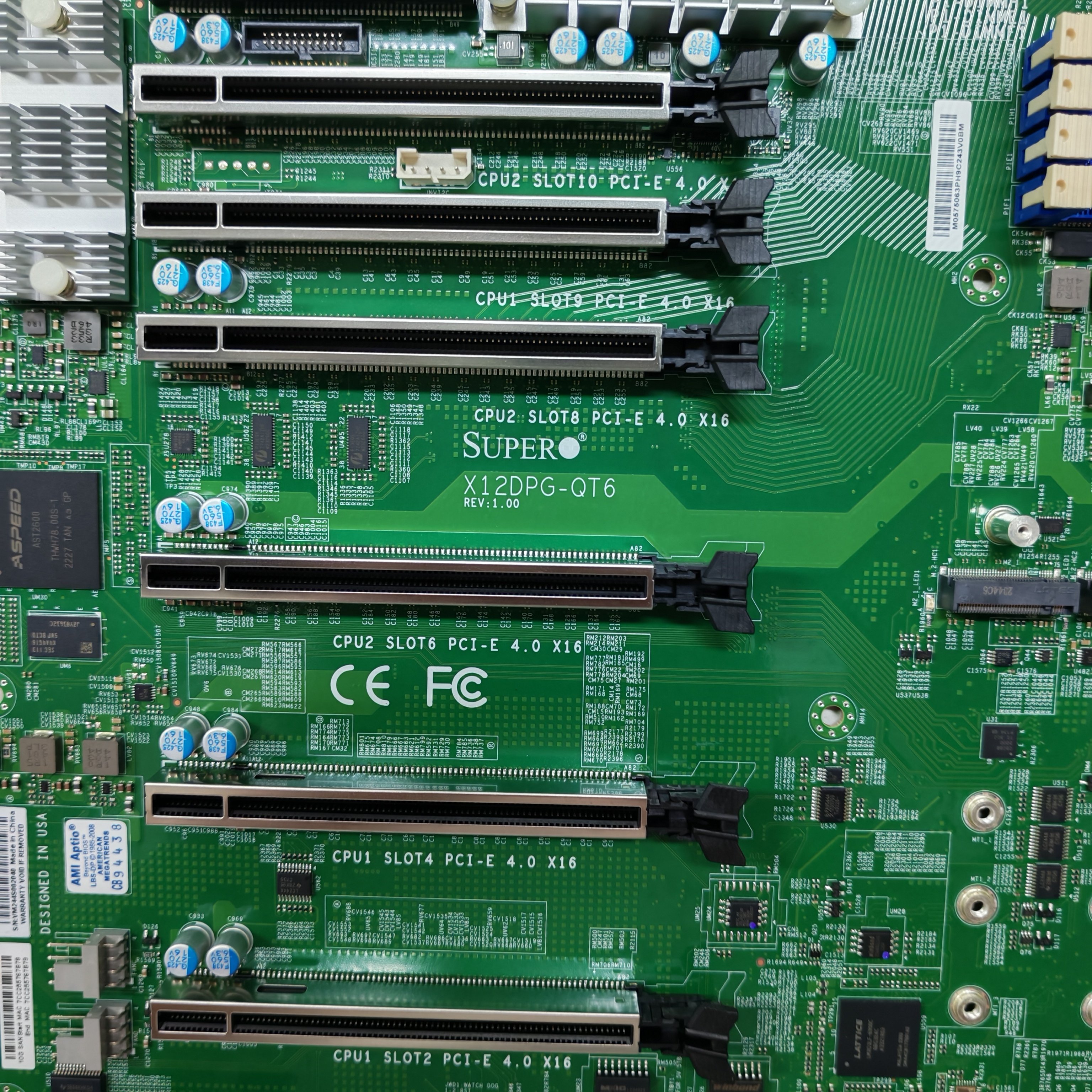 全新超微X12DPG-QT6 4GPU主板：服务器级性能，你的工作站升级首选！-主板-淘宝好物网