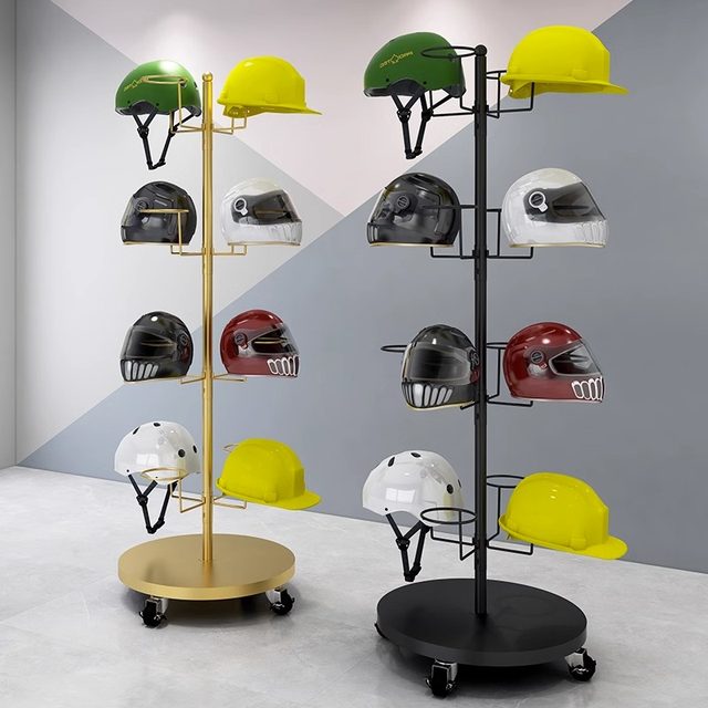 Helmet rack, hard hat placement rack, motorcycle electric vehicle full ...