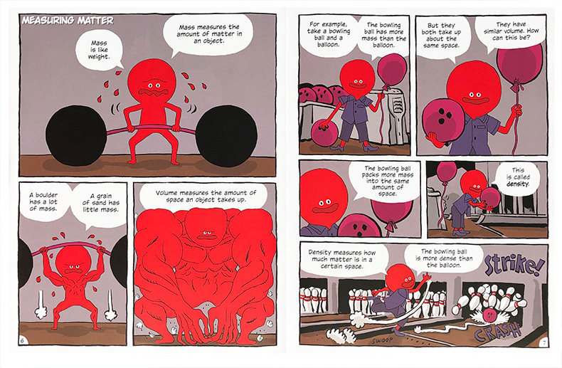 正版这就是物理英文原版全套10册漫画：Building Blocks of Physical Science: Physics，孩子科学启蒙的 ...