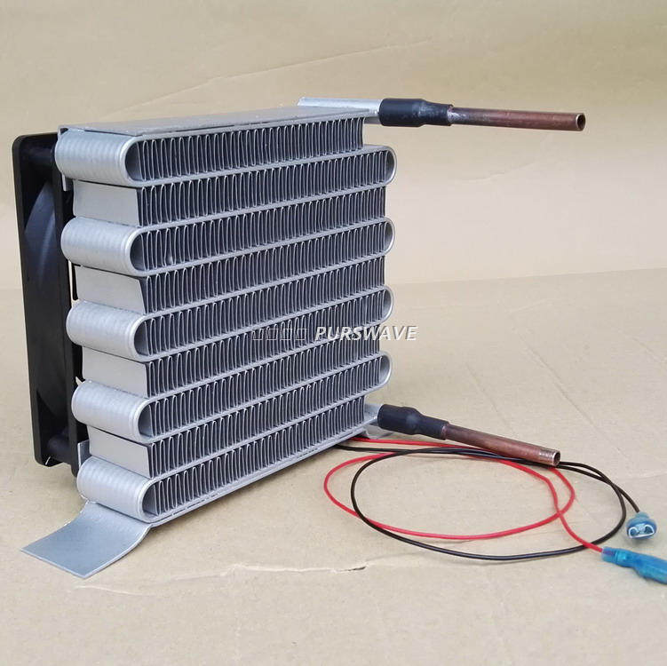 Wave discharge WT single fan double fan microchannel series condenser ...