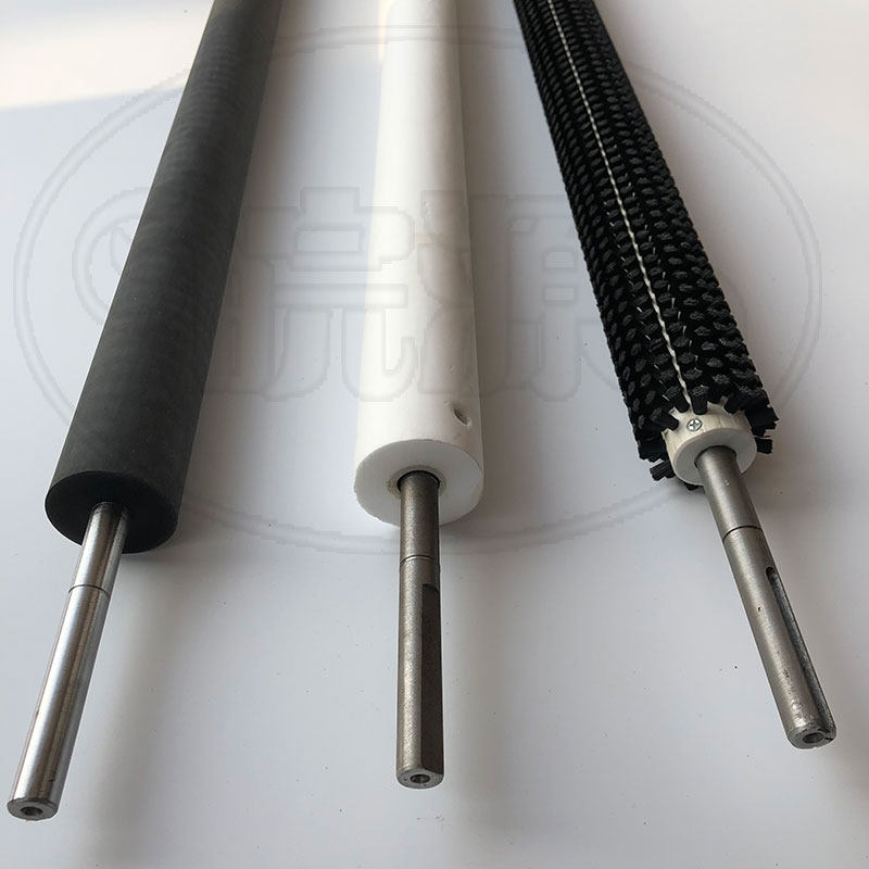 Absorbent sponge roller Round glass cleaning machine equipment Small ...