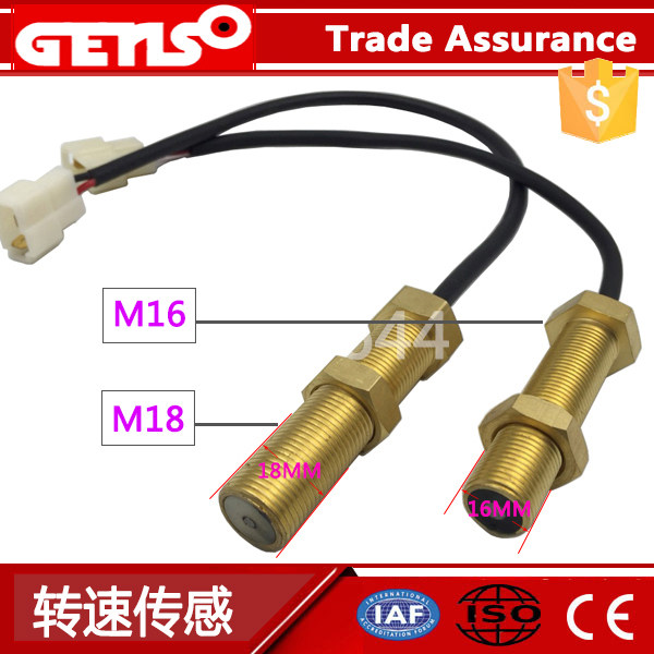 [USD 13.65] Diesel generator set rotation speed sensor magnetoelectric ...