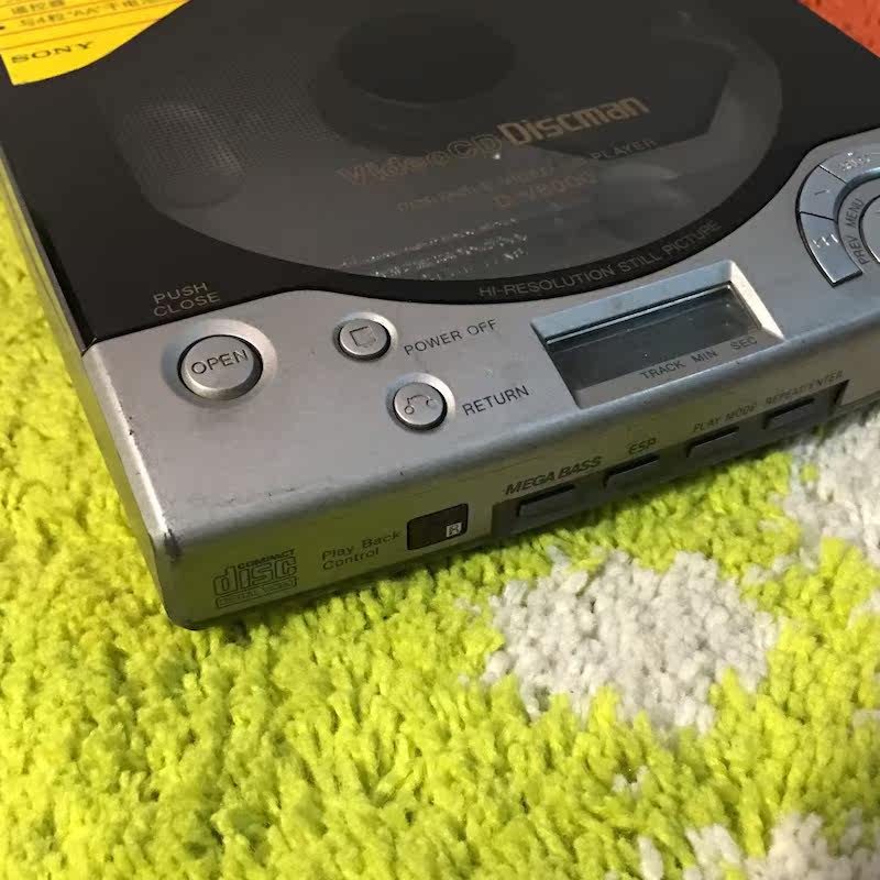 Купить VCD-плеер 二手保修纯日产索尼vcd discman随身听d-v8000音质超赞读盘快特价 Sony в ...