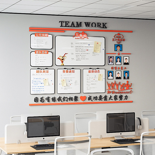 Excellent employee honor list style cultural wall company corporate ...