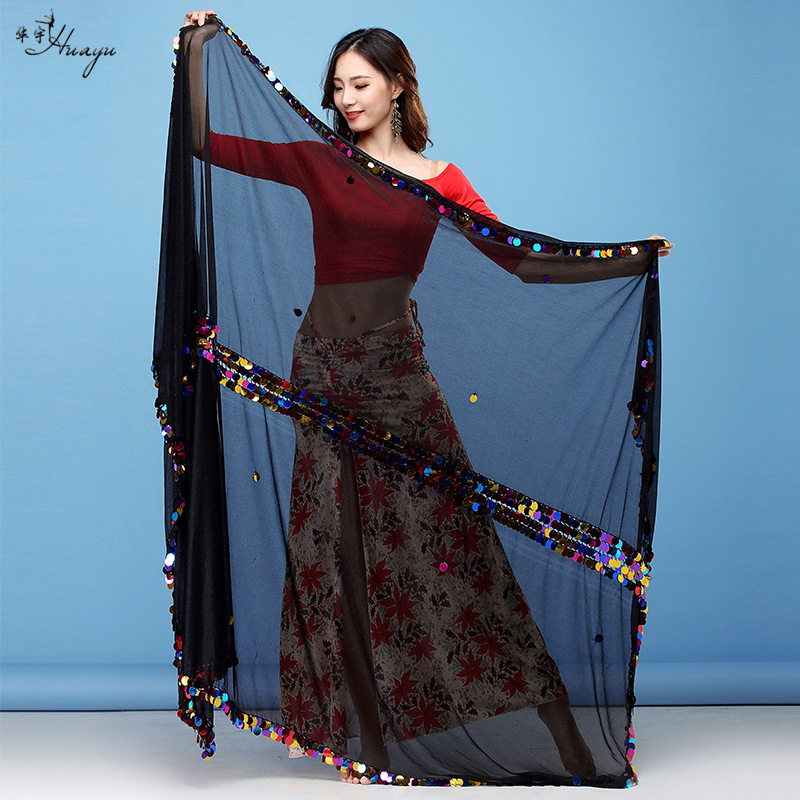 🌟 Belly dance mesh sequin scarf malaya: dance with charm and ignite the ...