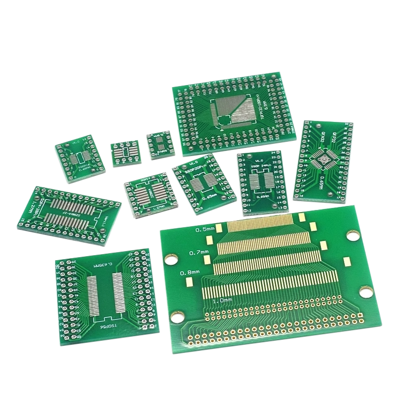 SOP Adapter Board SOP8 SOP10 SOP16 SOP28 TQFP QFN56/64 IC Test PCB Board