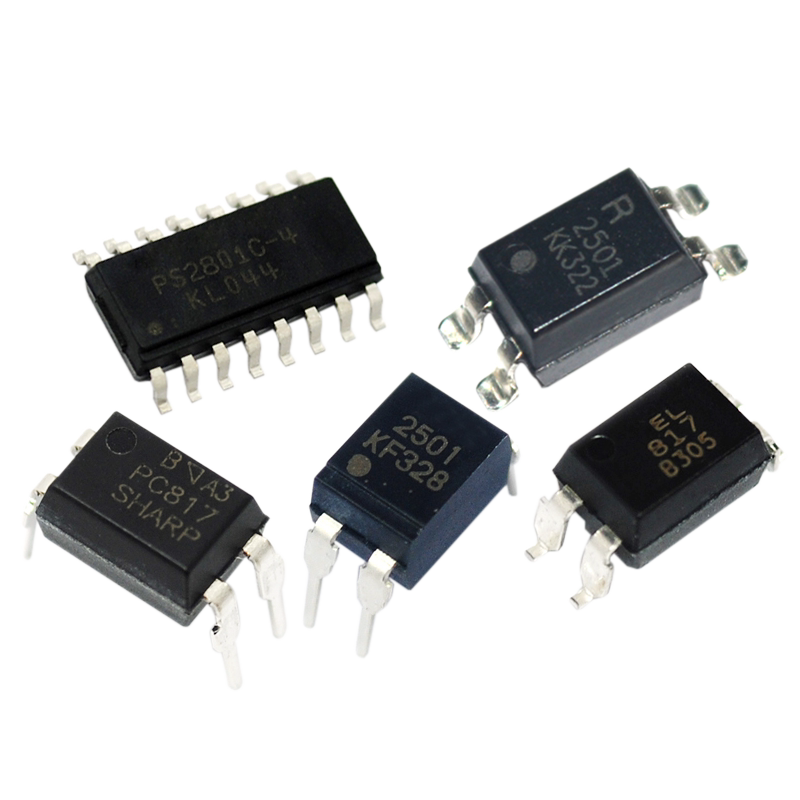 PC817B EL817C Optocoupler - Direct Plug-In SMD Optoelectronic Coupling Chip