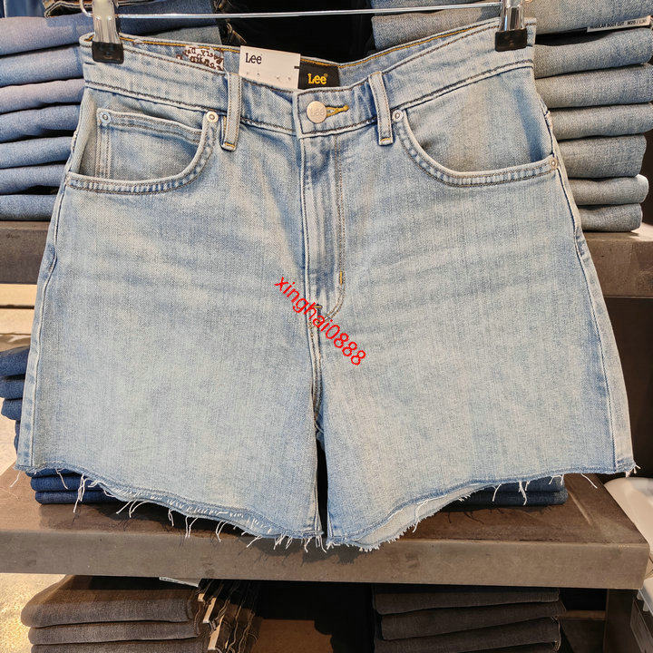 Lee专柜正品2025春夏女士牛仔短裤LWB251302206032-A01180