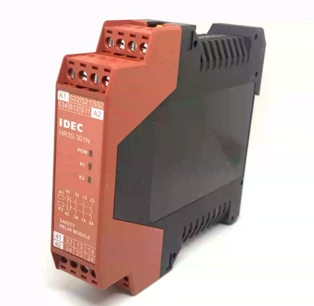IDEC正品和泉HR3S-301N安全继电器模块HR3S-301N门锁开关