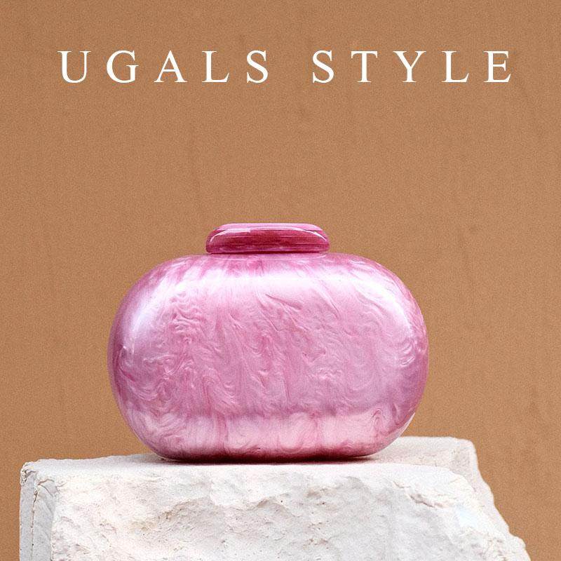 UGALS法式水彩大理石包测评｜轻奢小众包包25年最新推荐，宴会通勤都能背-手拿包-淘宝好物网