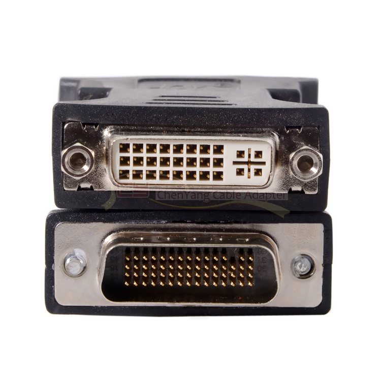 CY 转接线DMS-59pin 显卡转接头DVI 59针公转DVI母 VGA母 HDTV母-阿里巴巴