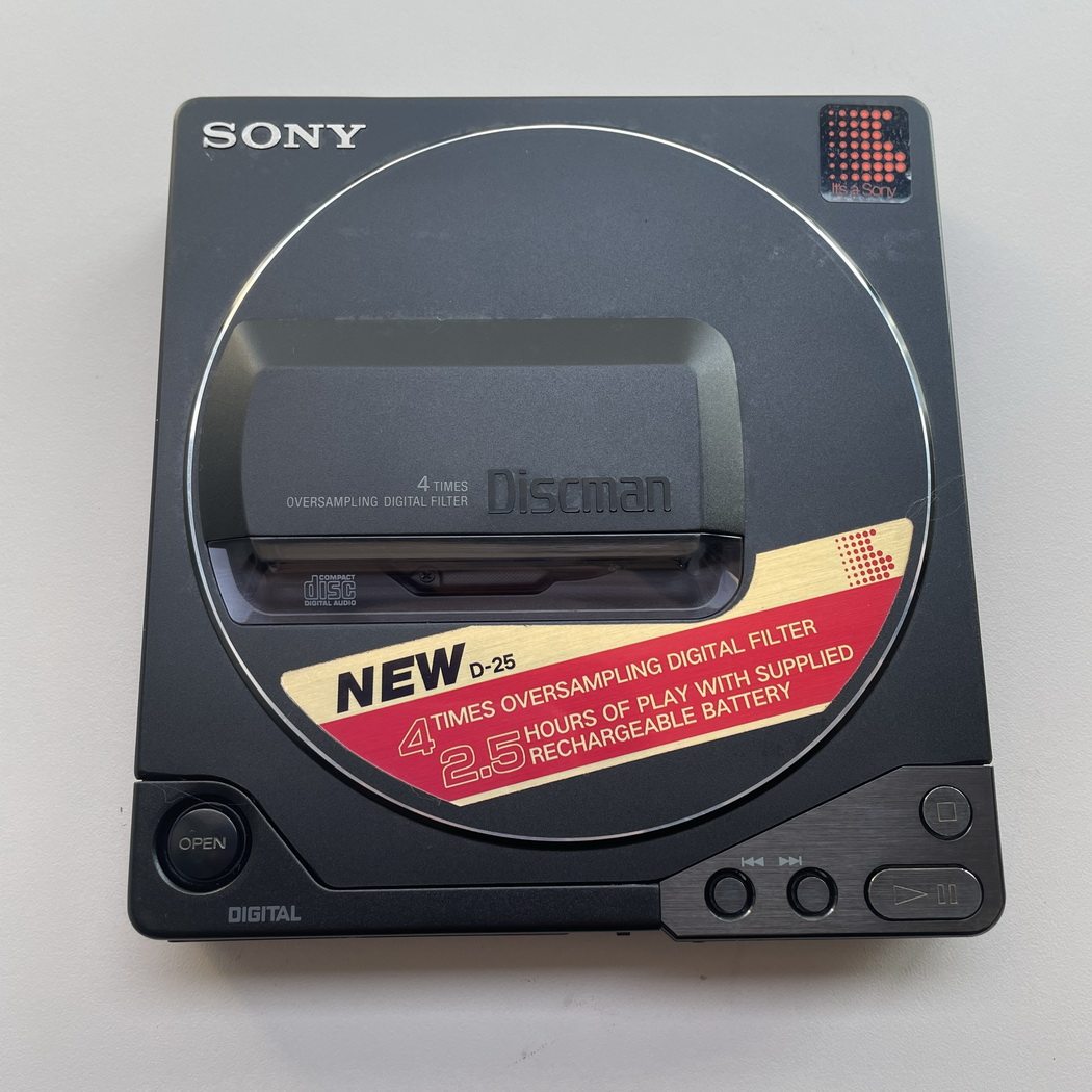 宝藏级神器！SONY D-25(D-250) CD随身听，打工人拒绝焦虑的搞钱伴侣！衝冲冲～-CD-淘宝好物网