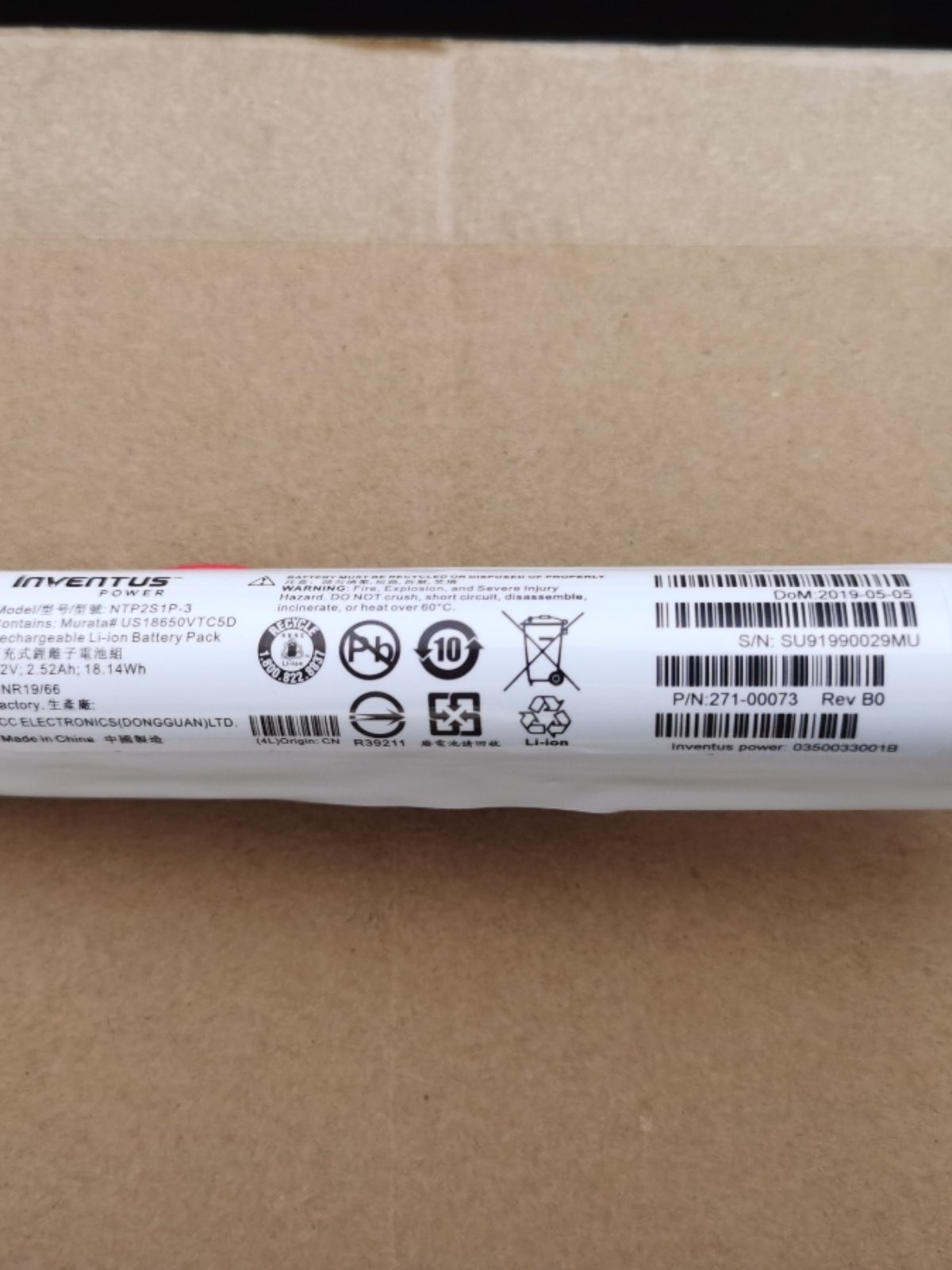 271-00073 X-00062-00 NETAPP A250 EF600 EF300 FAS500F Battery - kkomputertech