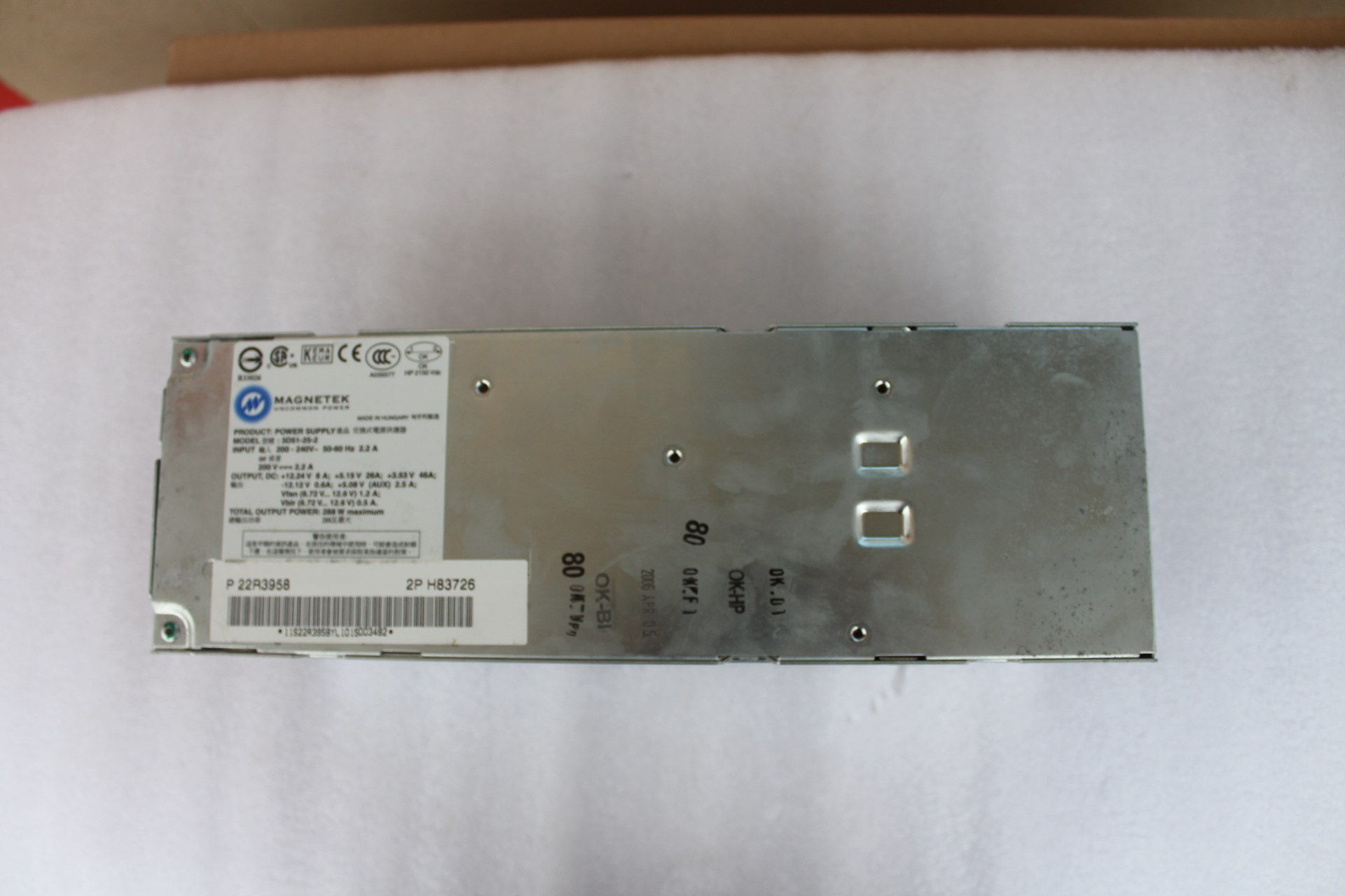 [USD 94.55] 00FW761 IBM 7311-D10 Power 22R3958 IBM DS8000 IO Cabinet ...