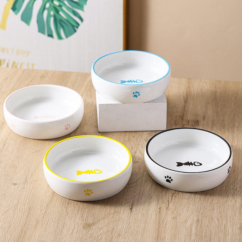 2025's hottest ceramic cat bowl: spill-proof, elevated design with ...