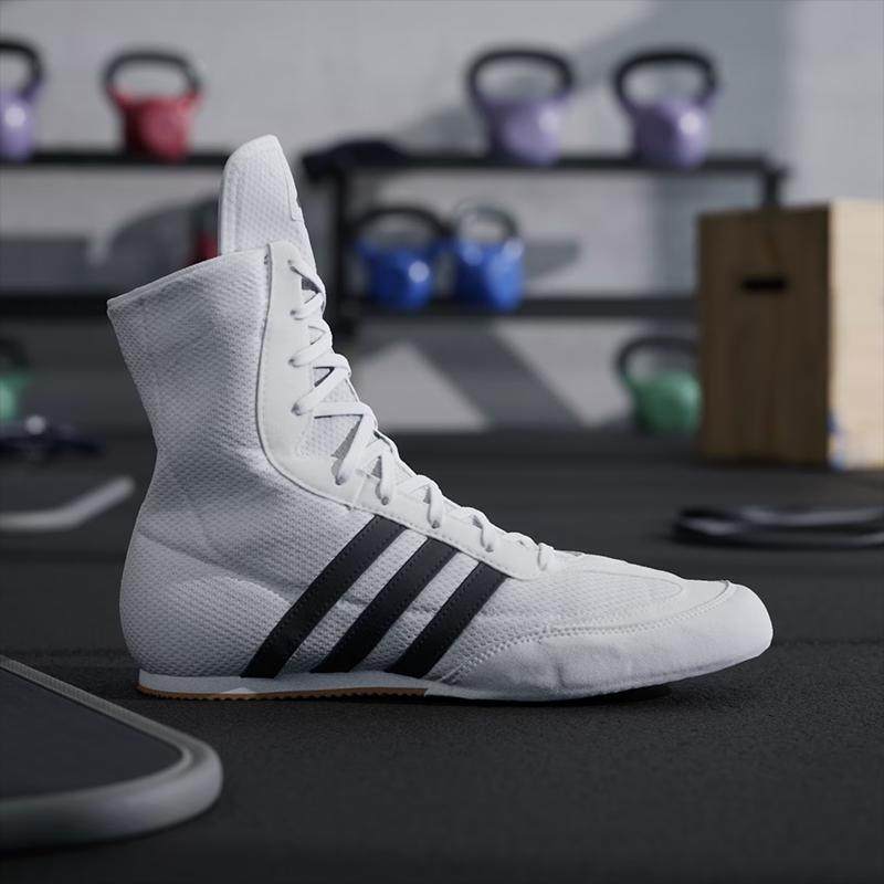正品ADIDAS BOX HOG 2 | Jennie同款摔跤拳击鞋，潮流运动新宠！-拳击鞋-淘宝好物网