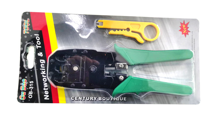 [USD 8.02] genuine euro 3 wire clamp telephone crystal head pressure ...