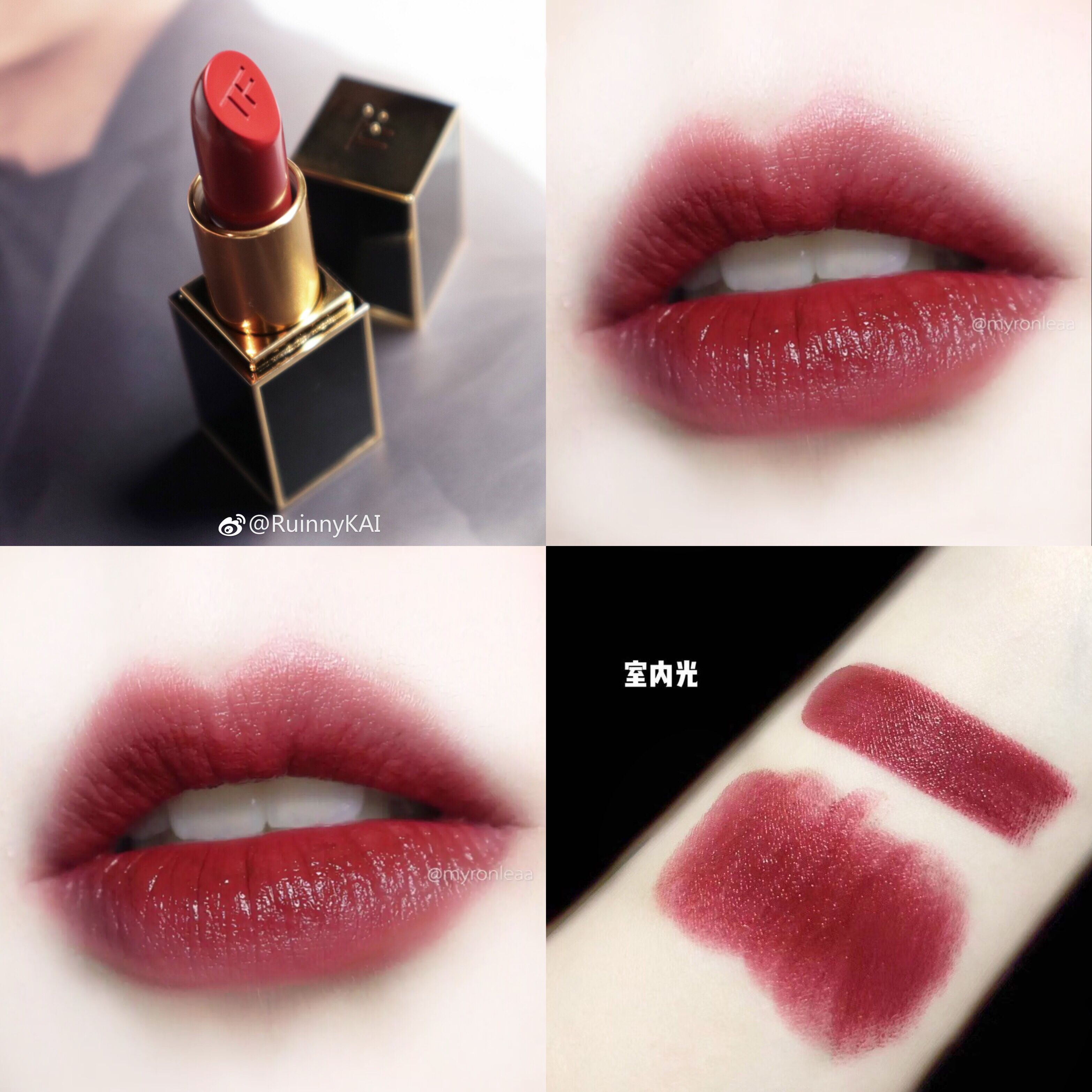 [USD 74.05] Spot Tom Ford TF Lipstick Lipstick Black Tube 16 08 80 69 38 100 New color 01 ...