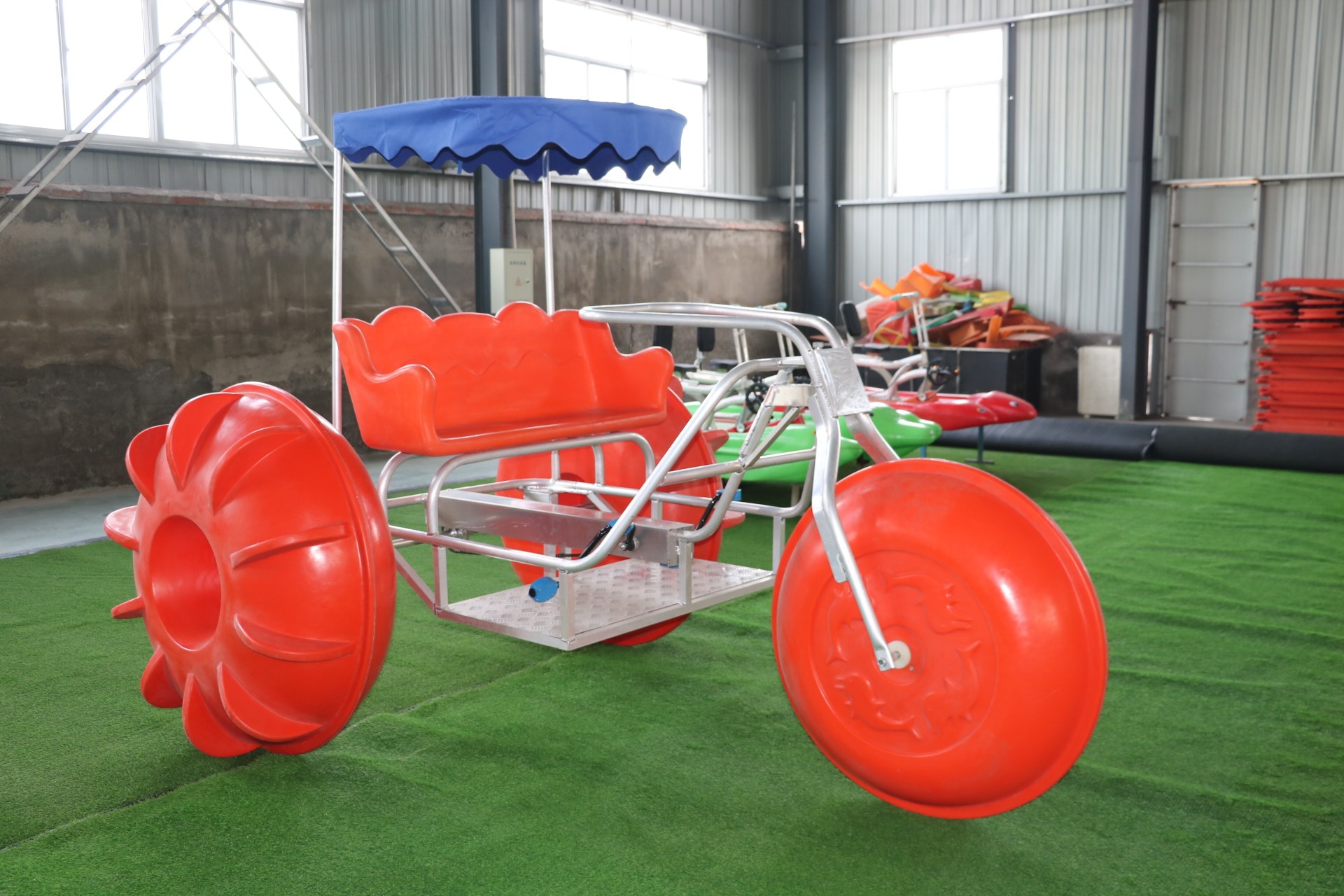 Water tricycle sightseeing car pleasure boat pedal boat motorcycle ...