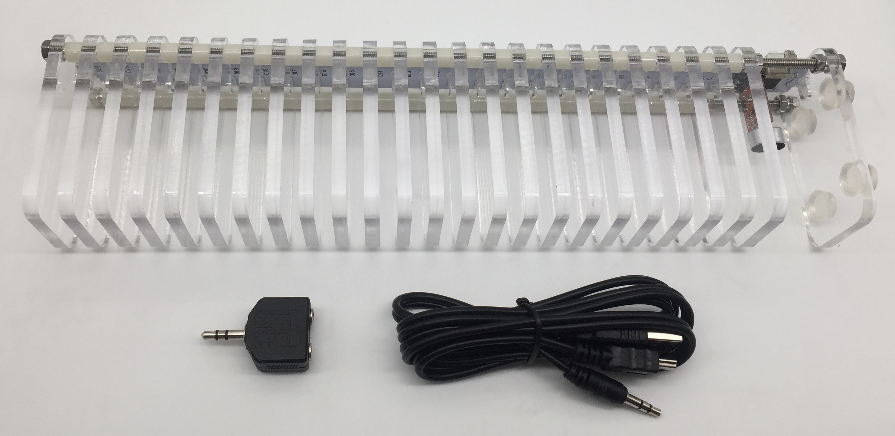 KS25声控梦幻水晶音柱光立方LED音乐频谱电子制作DIY套件VU塔-阿里巴巴