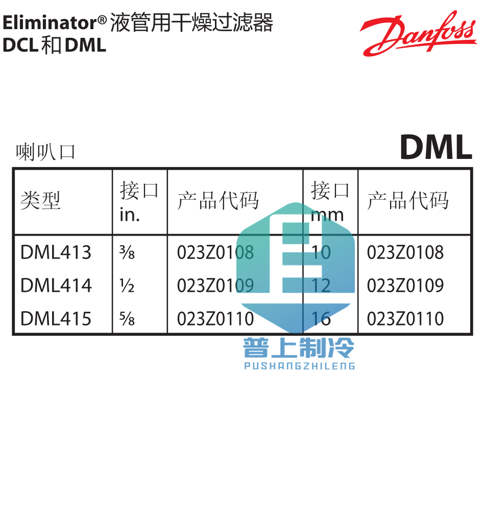 danfoss丹佛斯干燥过滤器 DML163S 023Z5064 023Z5043 023Z5008-阿里巴巴