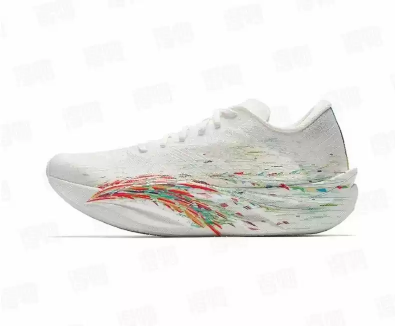 安踏C2026心跳格桑花男子跑步鞋 氮科技减震防泼水透气 2025新款休闲健步鞋