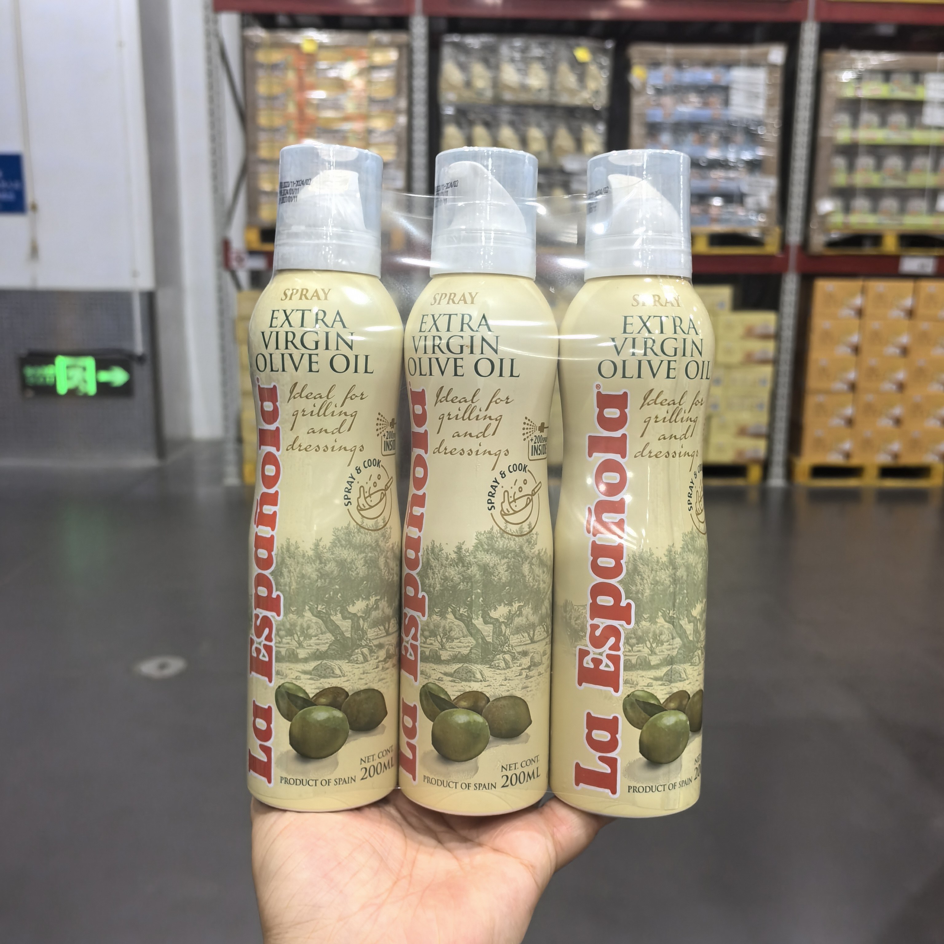 La espanola extra virgin olive spray pack, a new choice for healthy ...