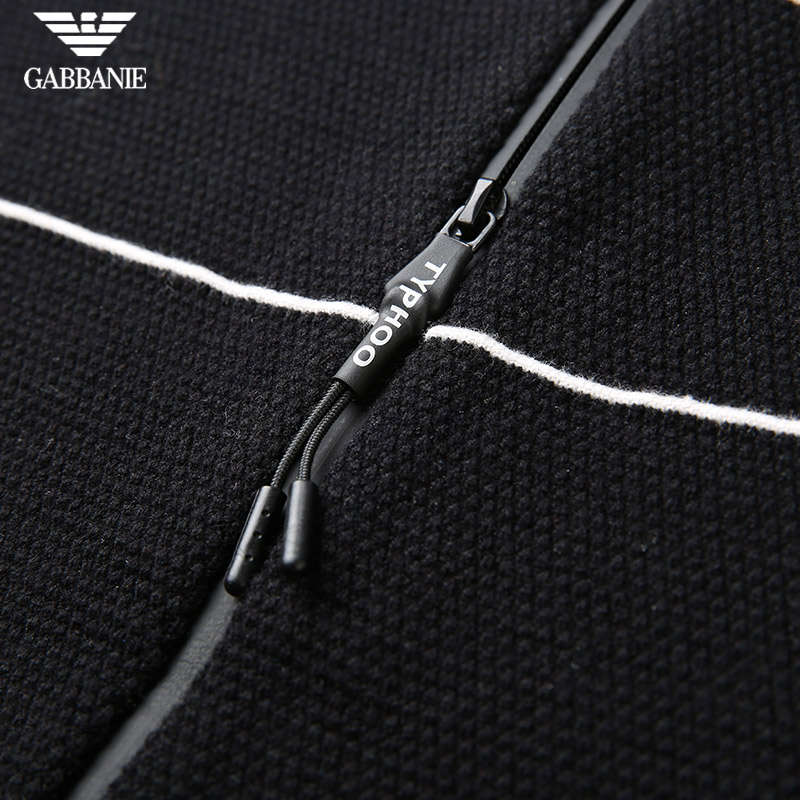 Купить Свитер мужской gabbanie奇阿玛尼亚秋装男士针织开衫休闲圆领针织外套男纯色毛衣 в интернет ...