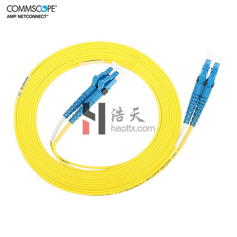 CommScope LC-LC single-mode fiber jumper OS2 amp amp 9 125 10 Gigabit ...