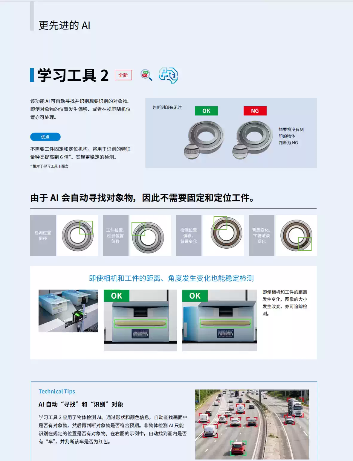 KEYENCE基恩士IV4-400CA MA智能相机 工业视觉质检相机AI传感器