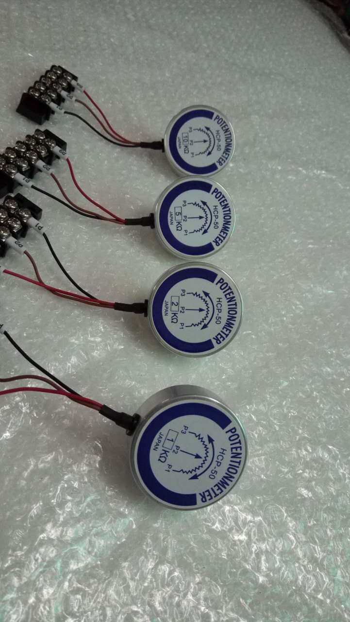 Precision potentiometer HCP-50 2K 5K 10K 360 degree rotary angular ...
