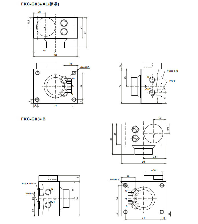 台湾SANLI欣三立FKC-G02AL-4 A B BL G03液压调速阀FSC FYC流量阀-阿里巴巴