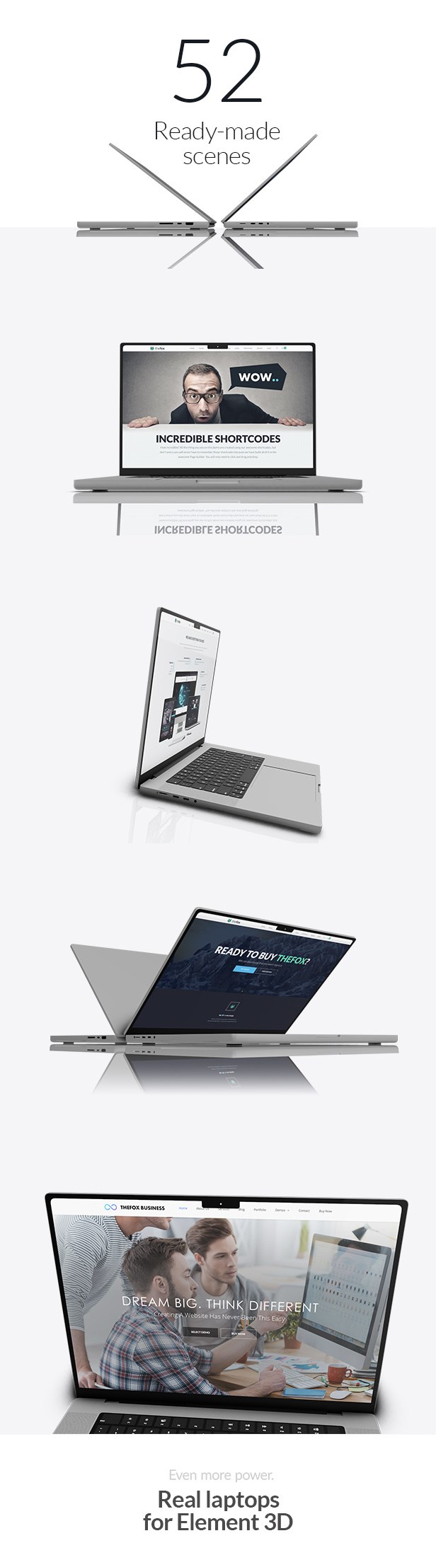 AE脚本模板-500组E3D三维苹果iPhone 14手机平板笔记本电脑手表APP展示动画预设 | 龋齿一号GFXCamp