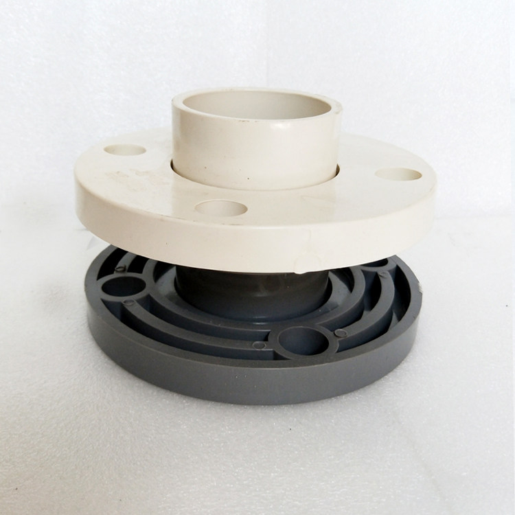 National standard PVC plastic loop flange movable split water supply ...