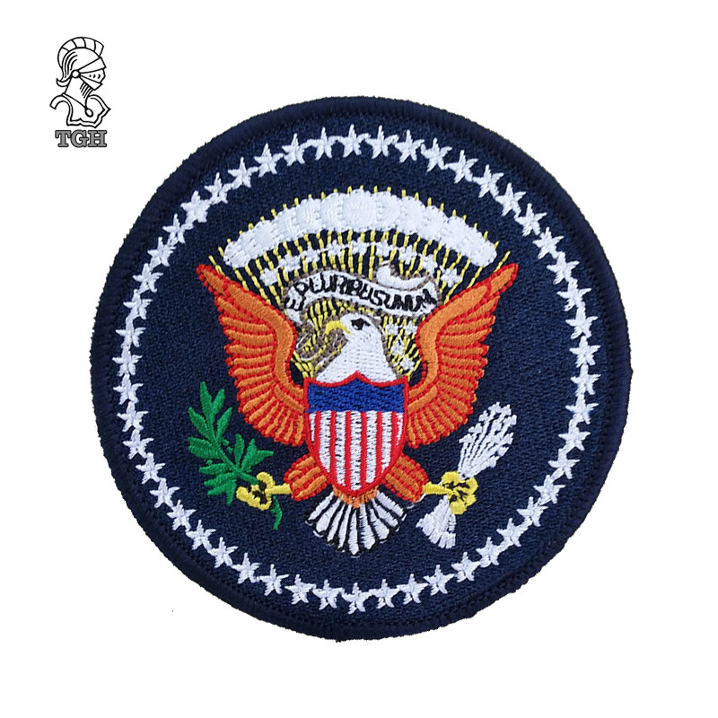 U.S. Service Identification Badge Service U.S. Army Color Embroidered ...