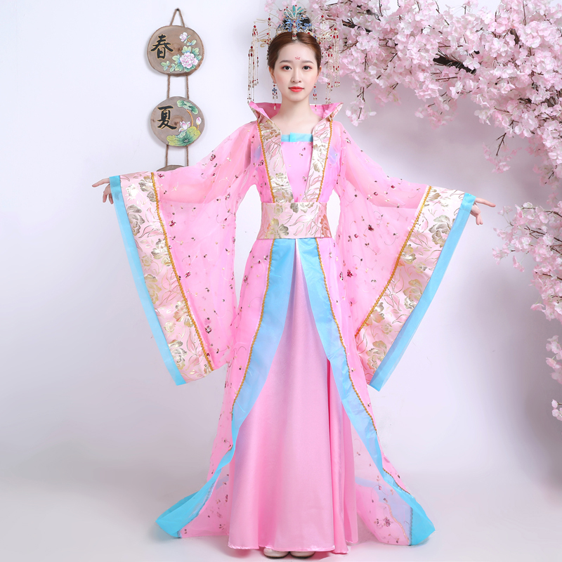 Chinese Folk Dance Dress Ancient costume, Tang costume, Han costume ...
