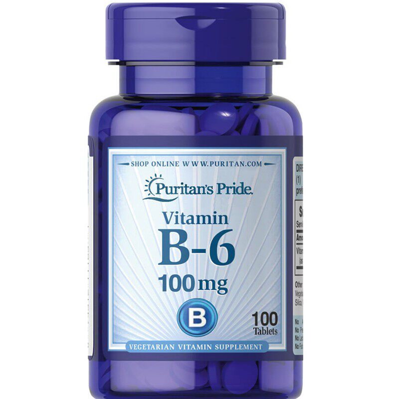 维生素B6片100粒VB6能否有效淡化闭口痘痘和痘印？还能防脱发生发吗？-B族维生素-淘宝好物网