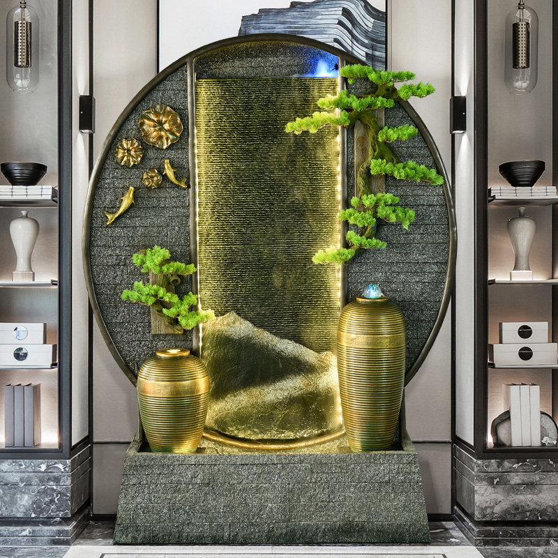 [USD 793.57] Fiscal and Rolling Flowing Water Pendulum Recycling Water ...