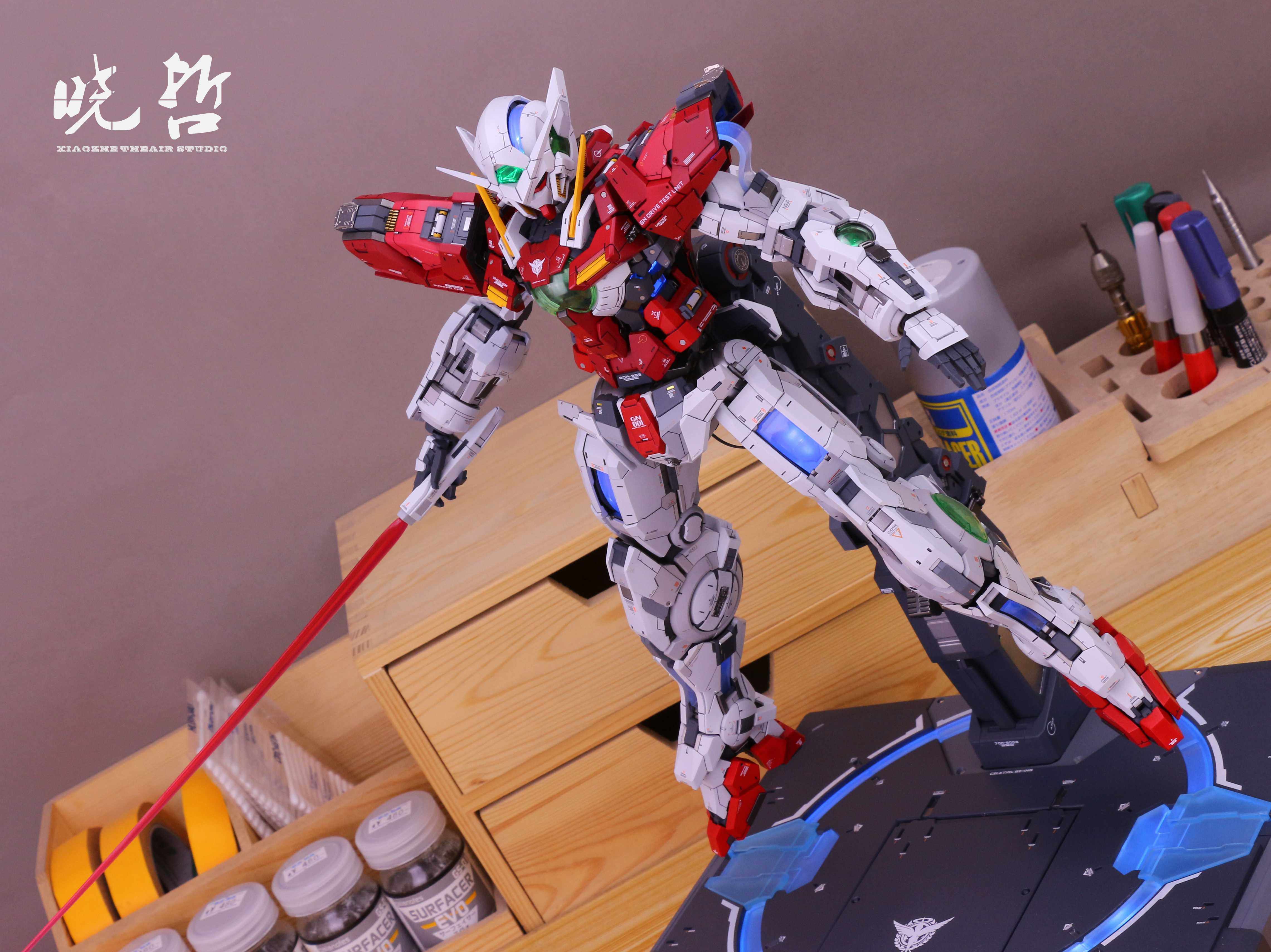 [USD 1771.79] Bandai PG Angel Gundam Exia Gundam OEM Model OEM ...