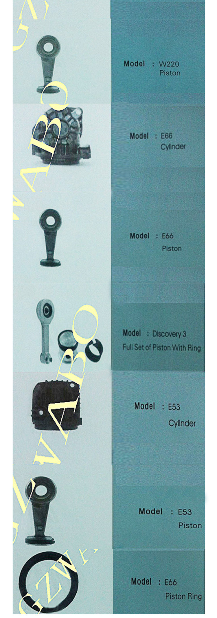 适用于奔驰W164WW221S350GLML打气泵修理包缸汽车连杆活塞L405-阿里巴巴