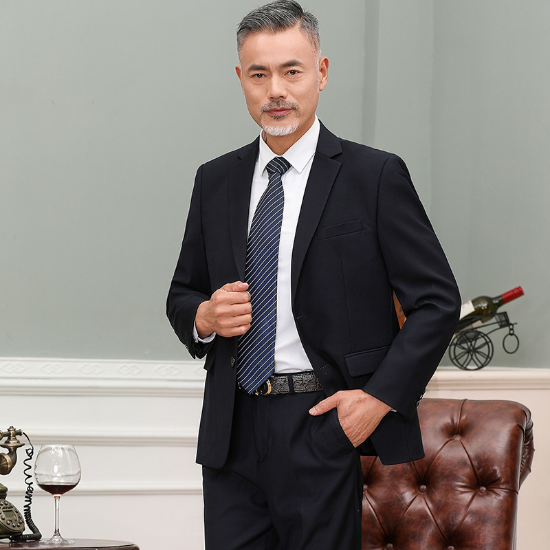 [USD 206.64] Romon's new daddy suit suit suit suit business leisure ...