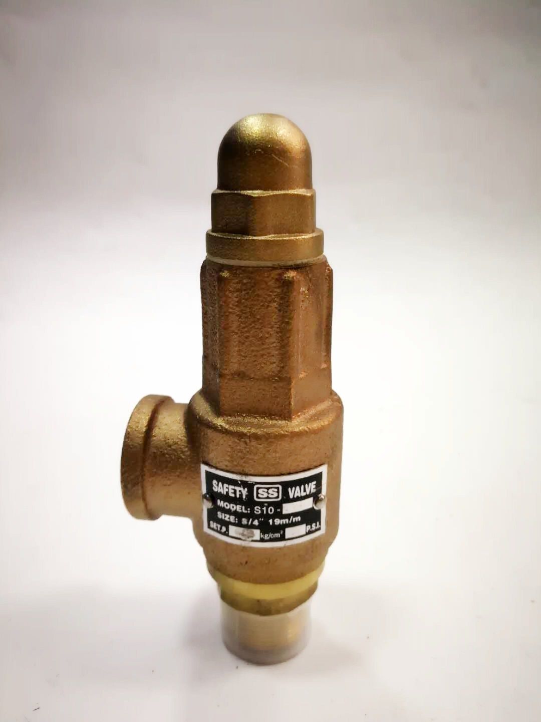 S10 Safety Valve SS Bronze Safety Valve Steam Safety Valve Adjustable ...
