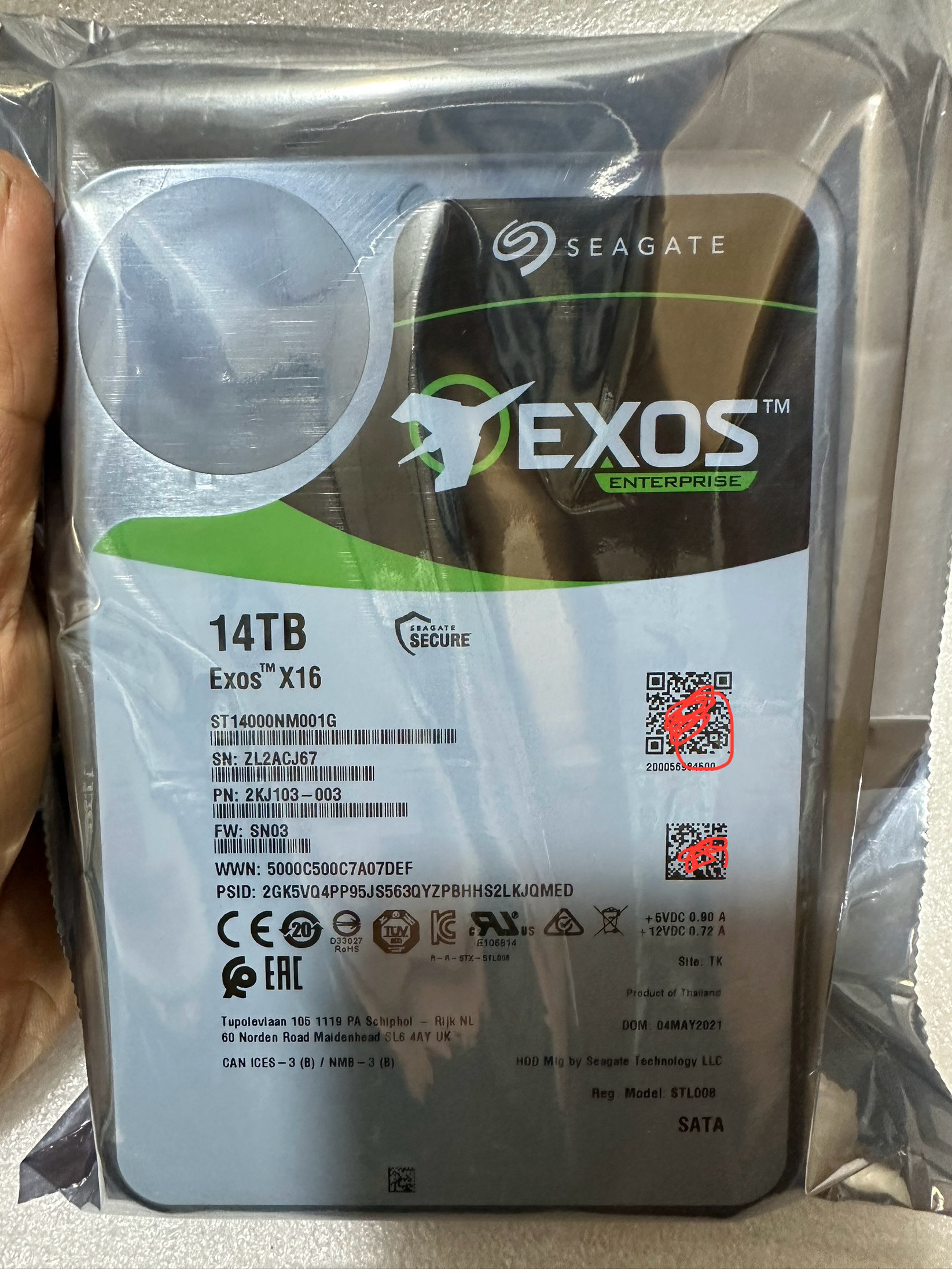🚀希捷14TB银河EXOS X16机械硬盘：数据存储的终极解决方案🌟-机械硬盘-淘宝好物网