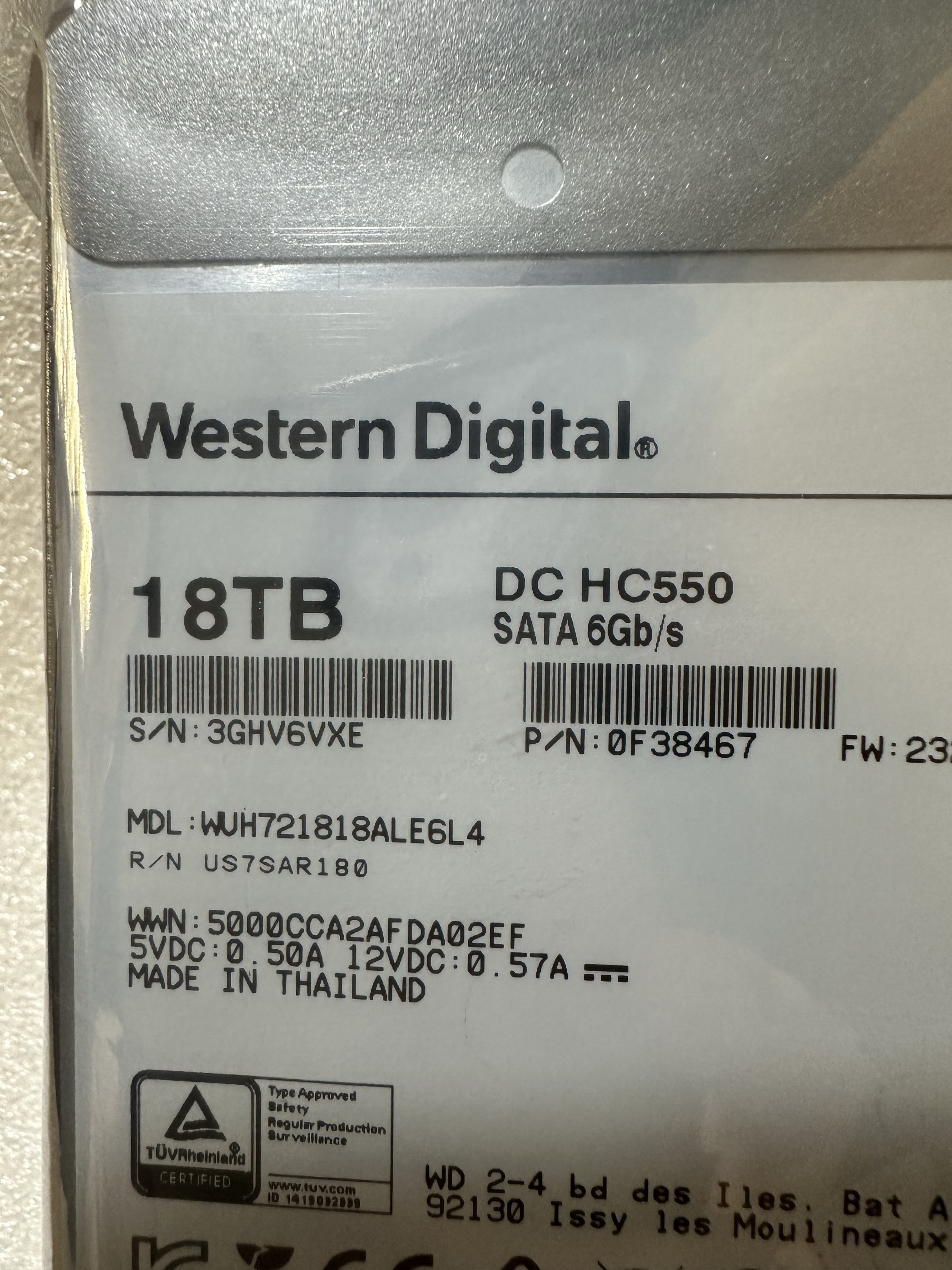 超大容量，极致稳定！🔥西数18T硬盘 WD 18TB HC550 企业级监控机械硬盘WUH721818ALE6L4评测🔥-企业级硬盘-淘宝好物网