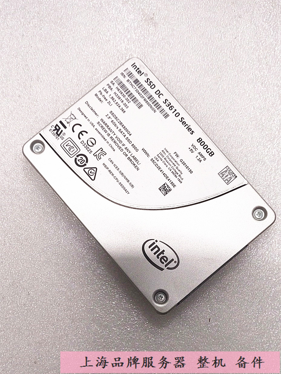 Intel/英特尔 S3500 3510 S3610 300G 480G 400G 600G 800G 固态-Taobao