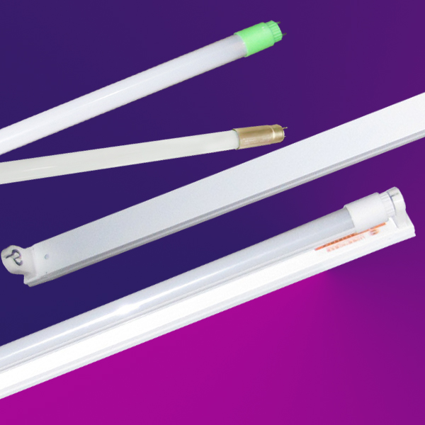 T8LED tube fluorescent lamp holder bracket Energy-saving supermarket ...