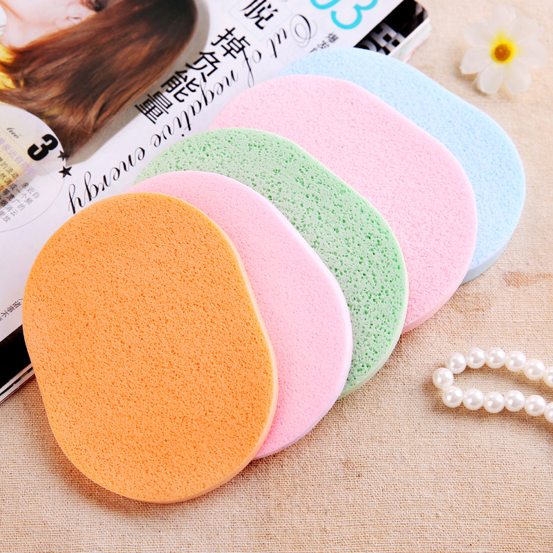 Seaweed Cleansing Face Wash Sponge Face Sweeper Makeup Sponge Puff ...