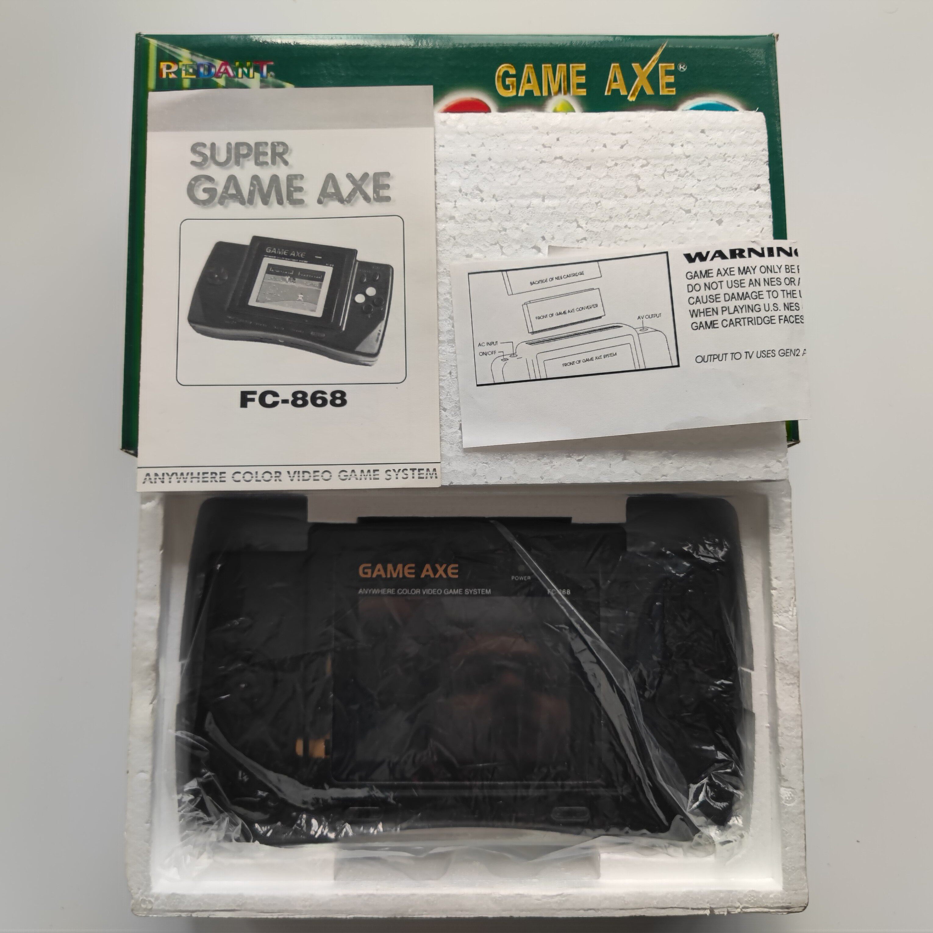 Nintendo授权FC掌机GAME AXE战斧：童年回忆+现代科技的完美碰撞！-世嘉记忆卡-淘宝好物网