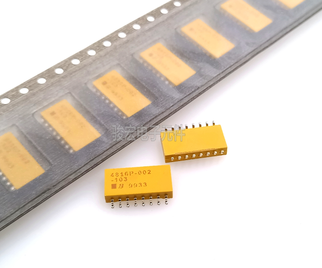 别被坑了！Vishay 4816P排阻这才是老电路板的真·续命神器_电阻器_淘宝数码网